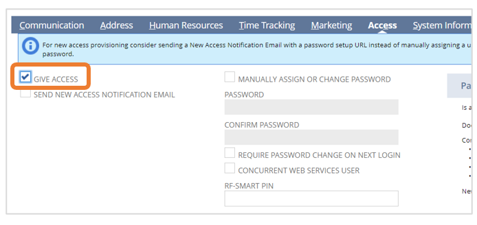 NetSuite Data Connection Setup